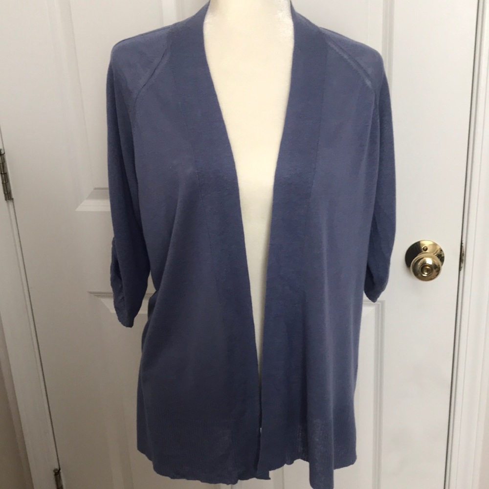 Talbots Open Front Cardigan - Gem
